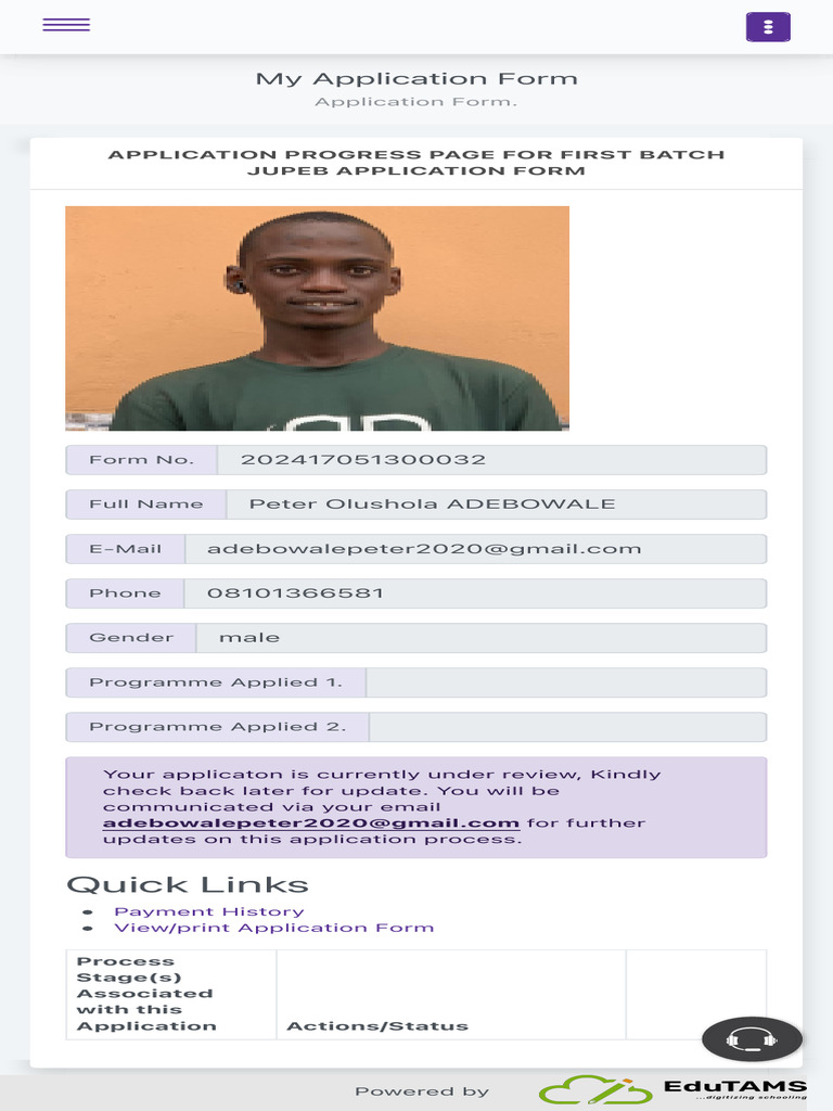 httpsv4 Tasued Edu Ngadmissionclientprogress14490 | PDF