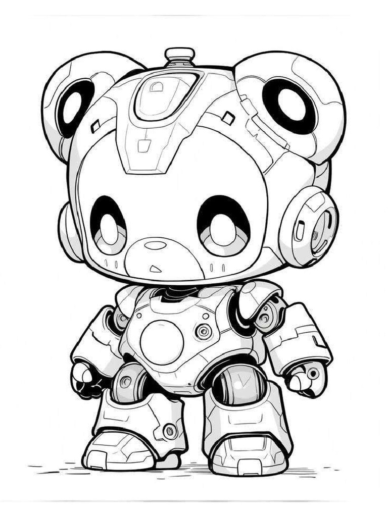 Robo Coloring | PDF