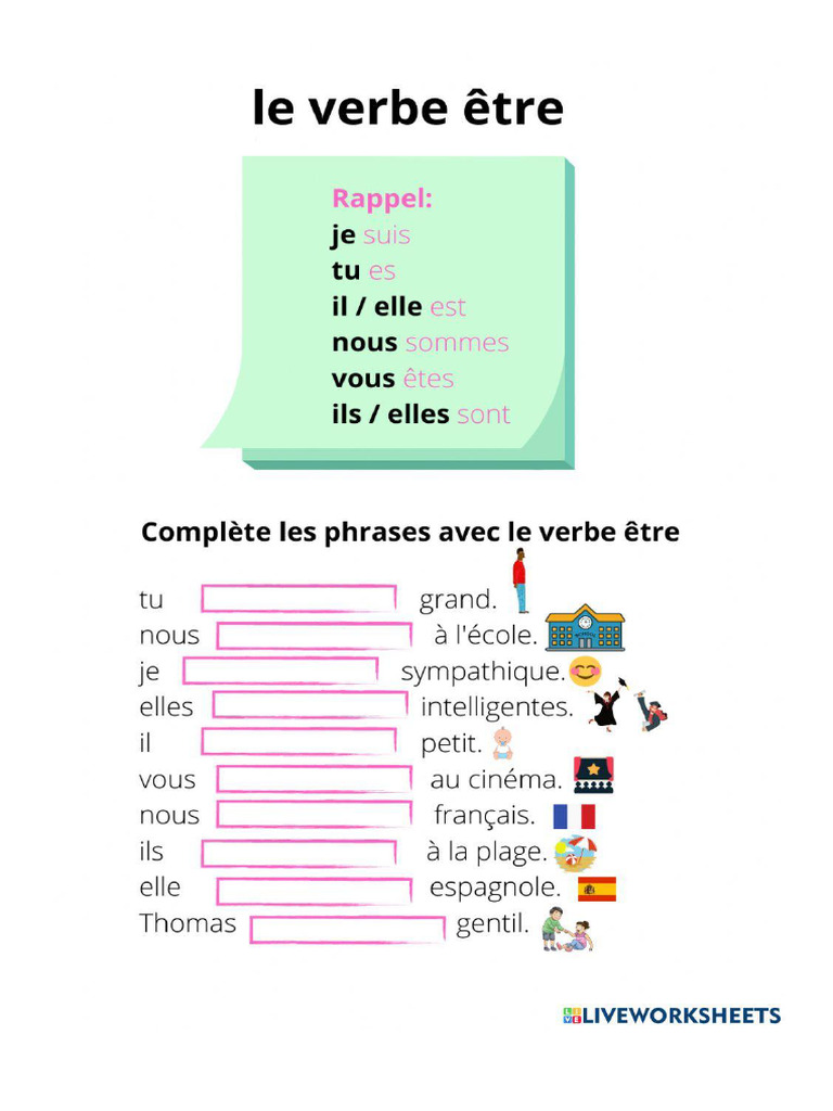 Le+Verbe+Être | PDF