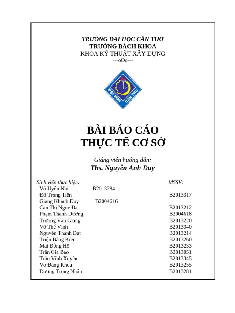 Ttnn Bao Cao | PDF