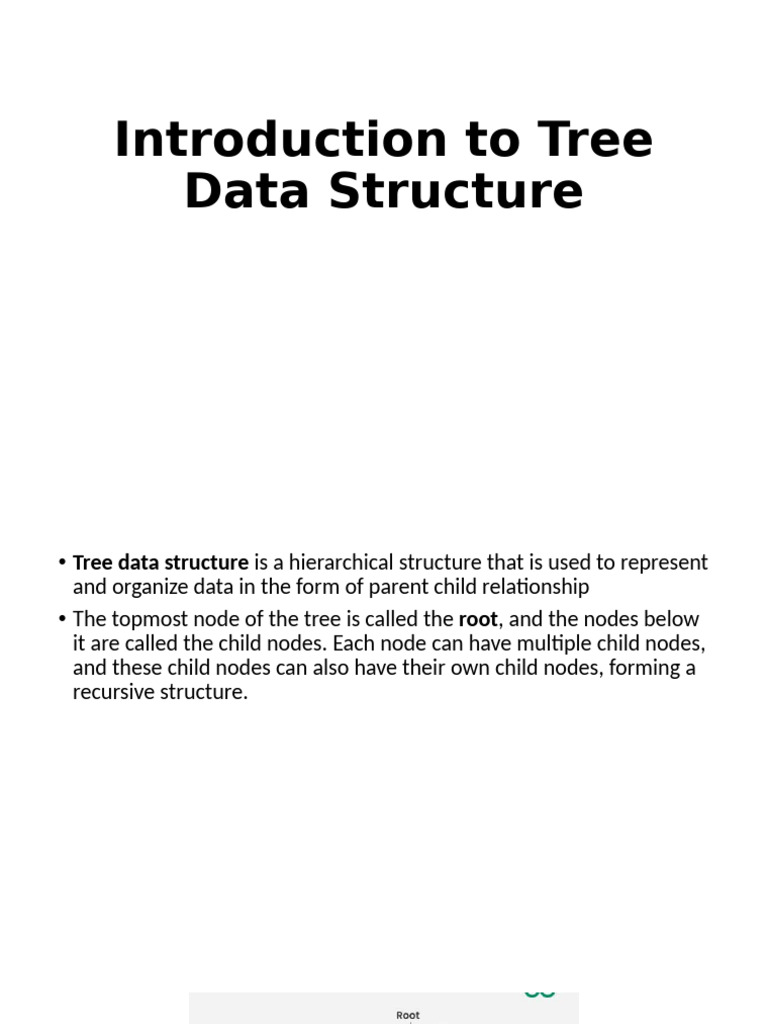 Introduction To Tree Data Structure Pdf Algorithms Algorithms And Data Structures