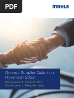 Magna Global Supplier Requirements Manual | PDF | Supply Chain ...