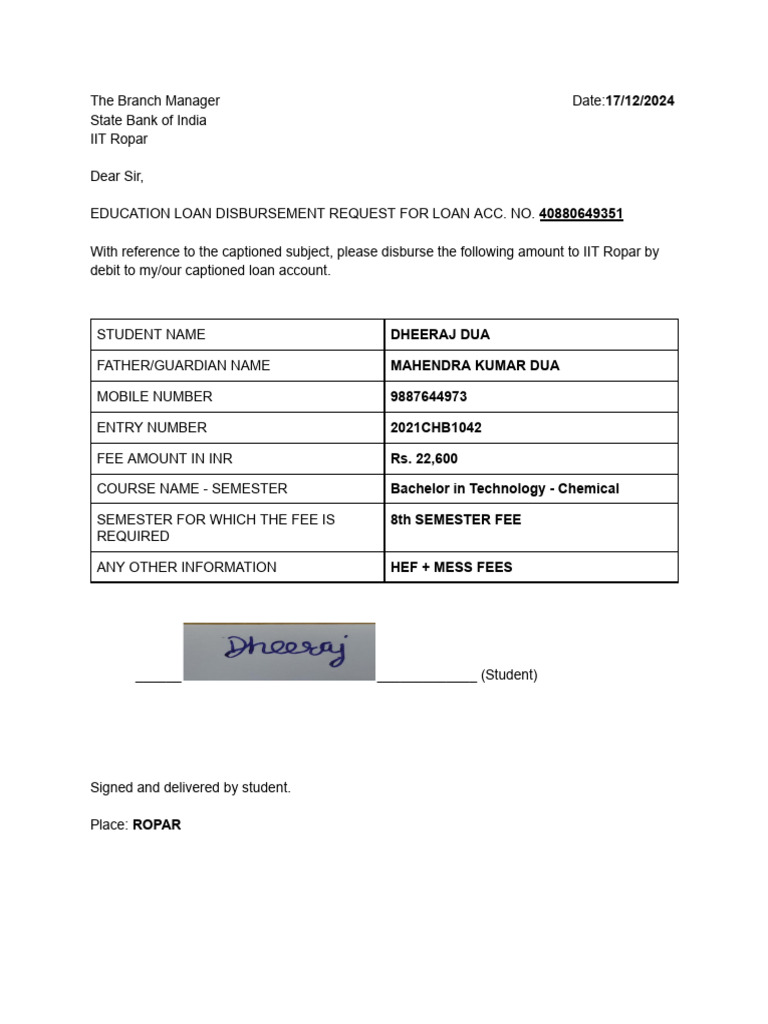 Dheeraj SBI Template | PDF
