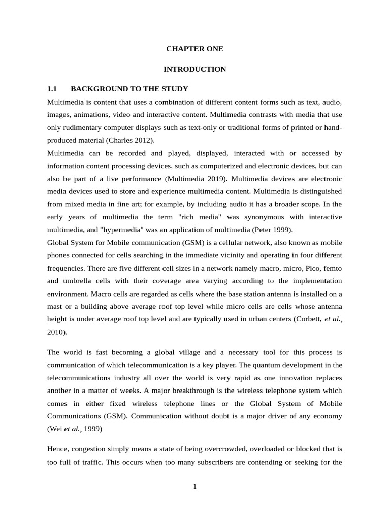 A Multimedia Network Congestion Control | PDF | Telecommunications | Computer Network