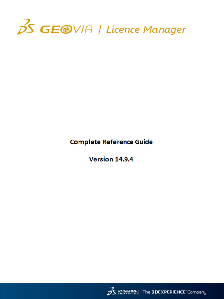 Licence Manager | PDF | Computer Network | Installation (Computer Programs)