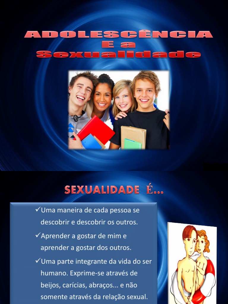 Apresentação Sexualidade Adolescência E Puberdade Pdf Puberdade