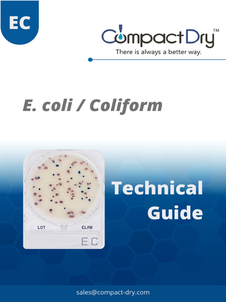 Technical Guide EC | PDF | Microbiology