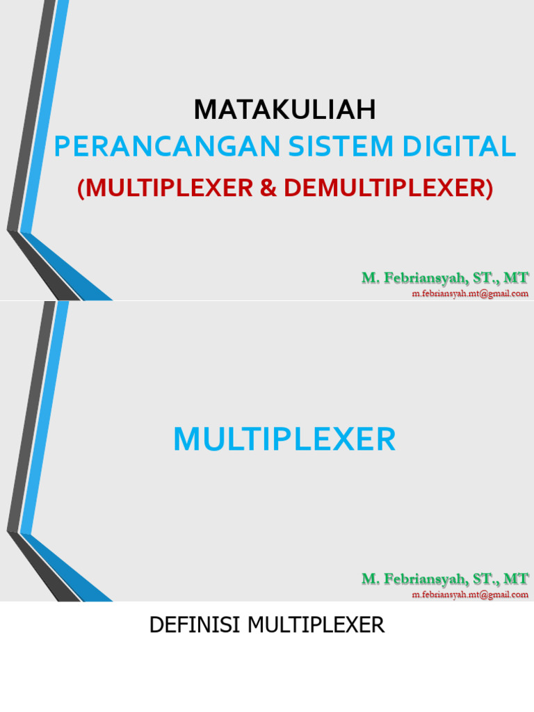 TM B Mux & Demux | PDF