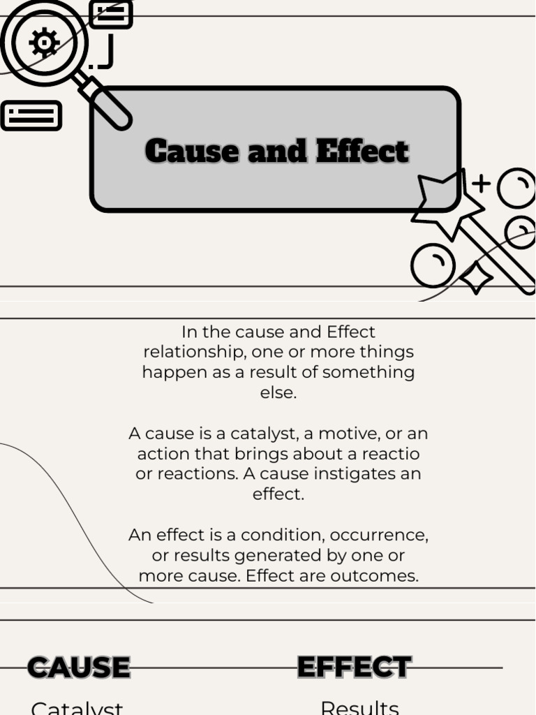Understanding Cause and Effect | PDF