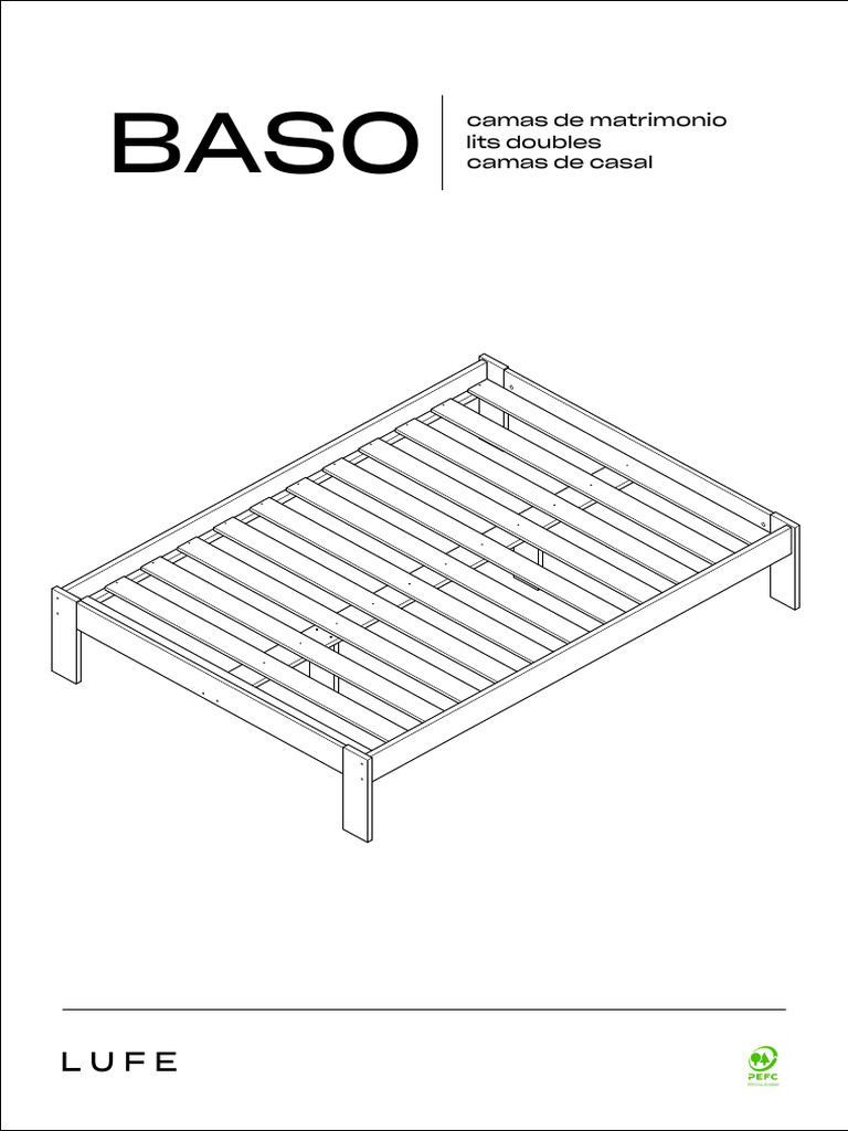 Instrucciones-Cama-Baso-M Libe | PDF
