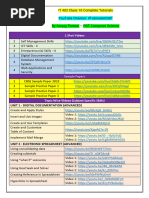 Class 10 IT Code 402 Study Material and NCERT Book Exercise Solution ...