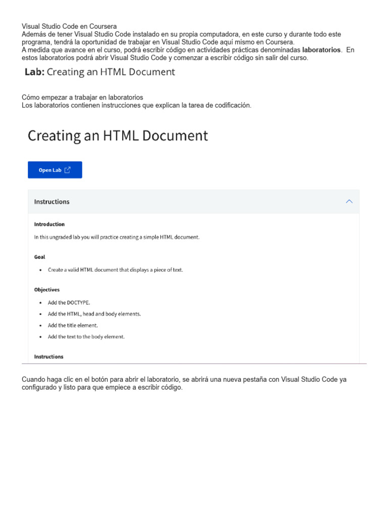 Visual Studio Code en Coursera | PDF | Archivo de computadora | Botón ...