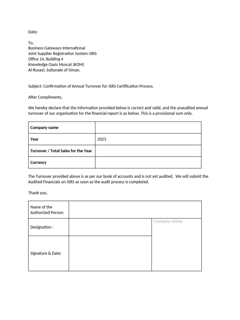 Turnover Confirmation-English 5 | PDF