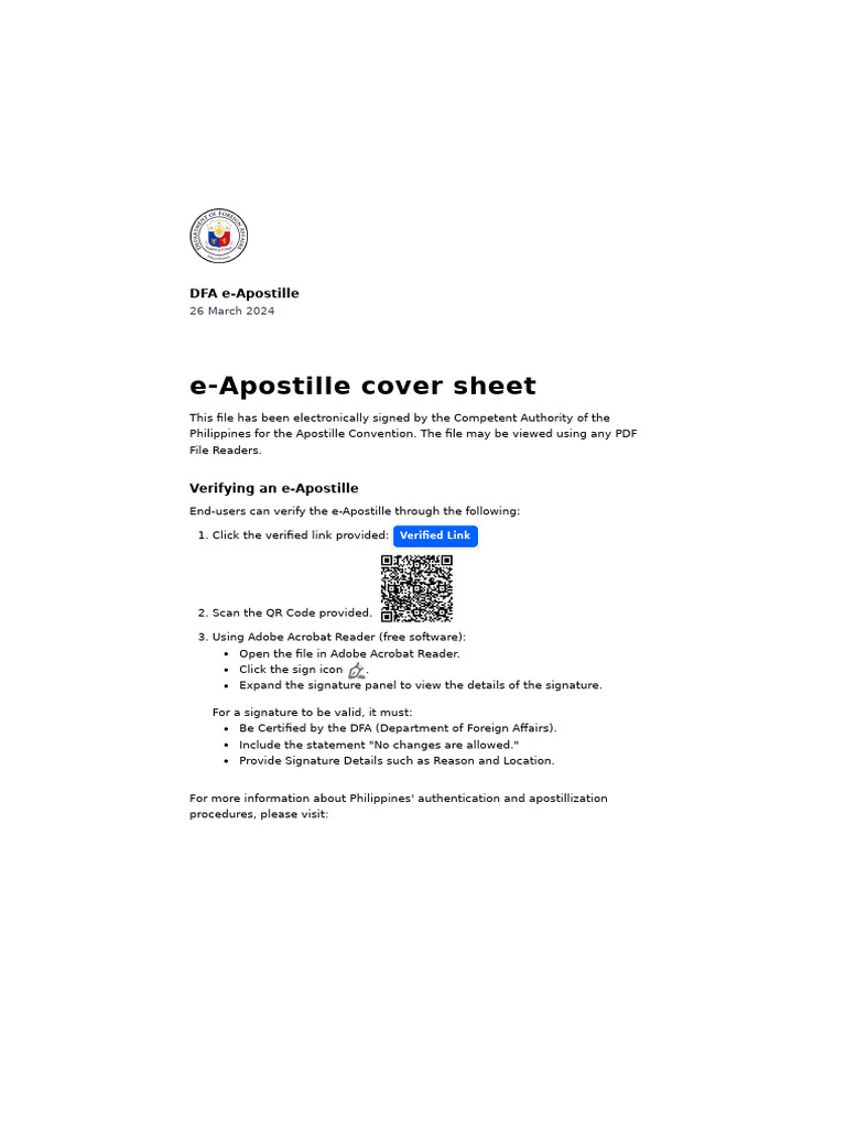 Marriage Cert Apostille | PDF