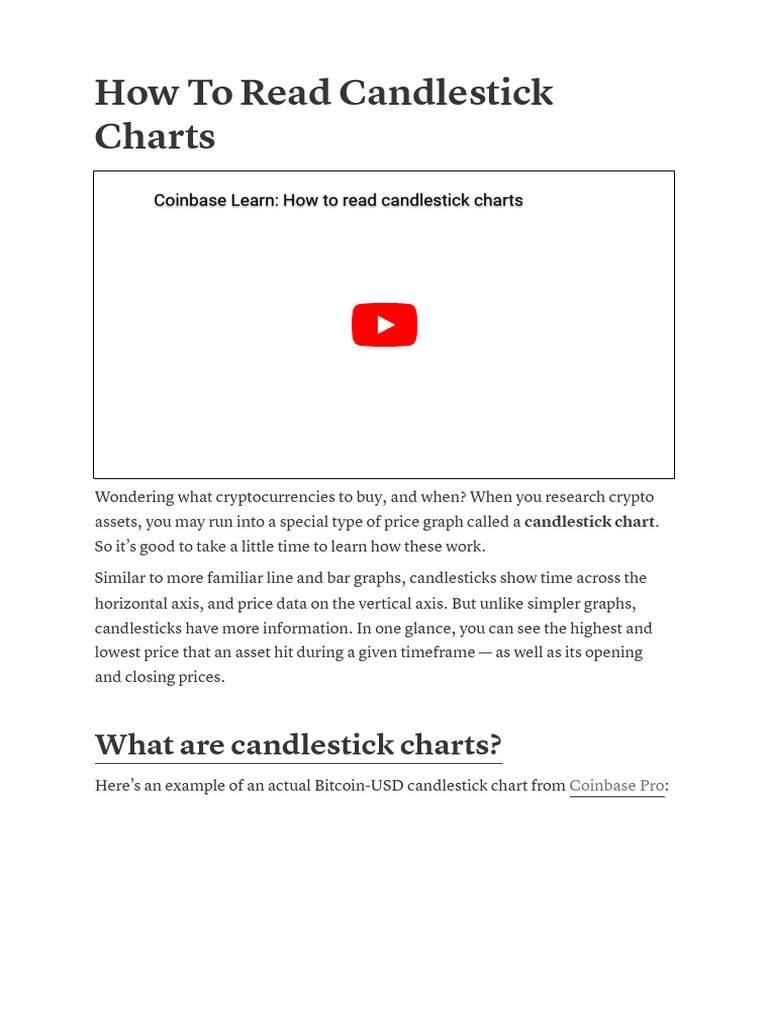 Understanding Candlestick Charts | PDF | Market Trend | Financial Markets