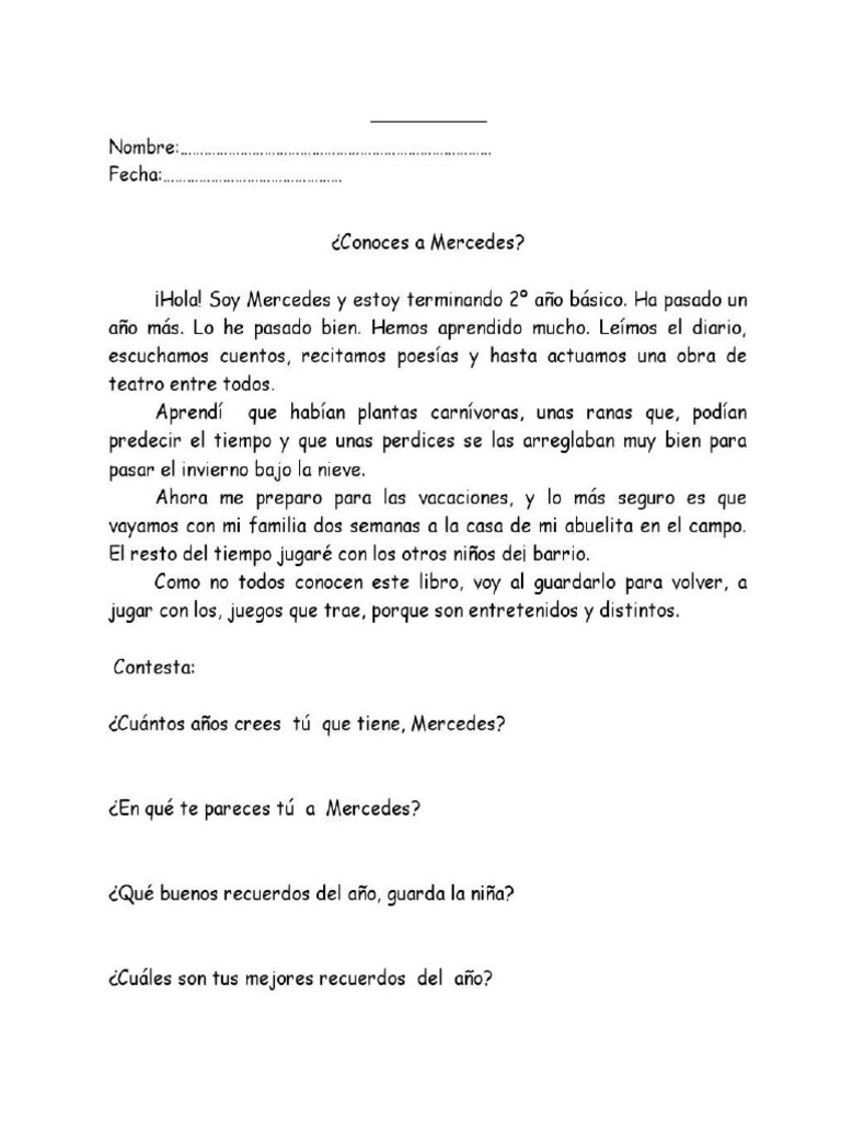 69 Cuentos Cortos y Guia Actividades de Comprension Lectora 65 | PDF