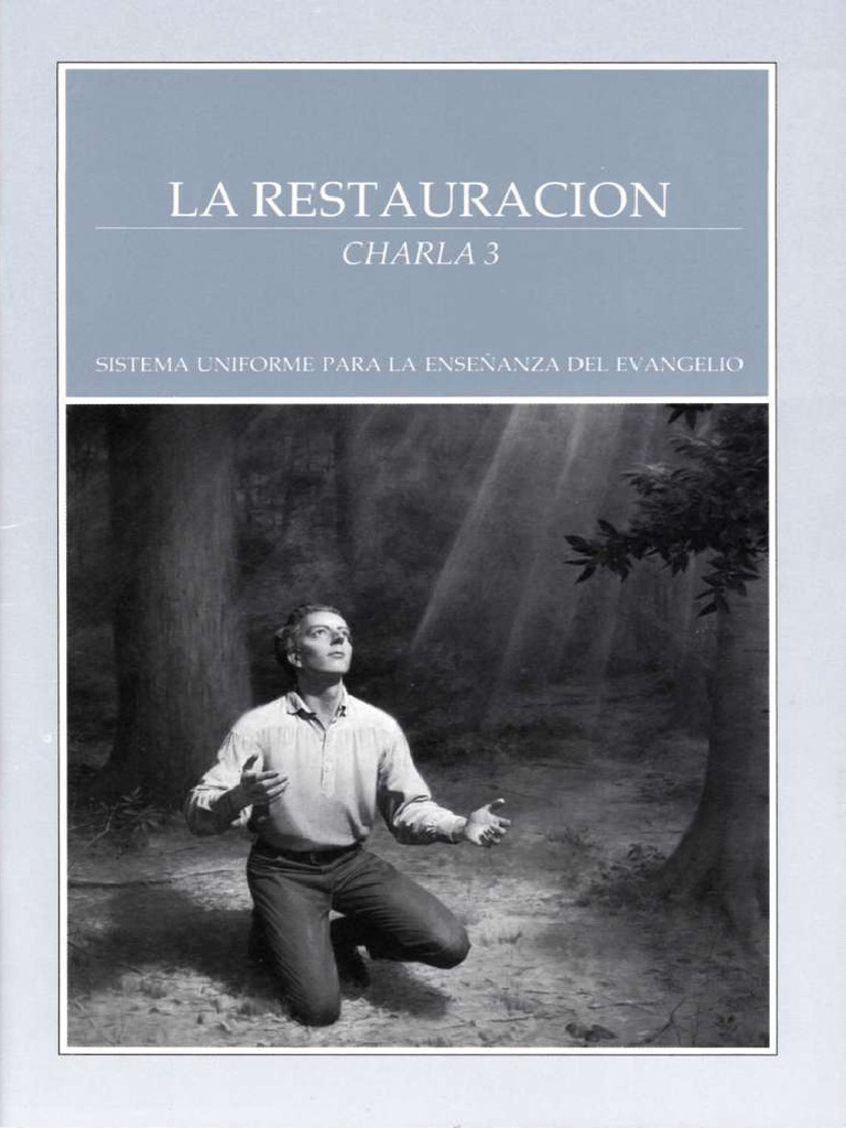 La Restauracion Charla 3 | PDF | Sacerdote | eucaristía