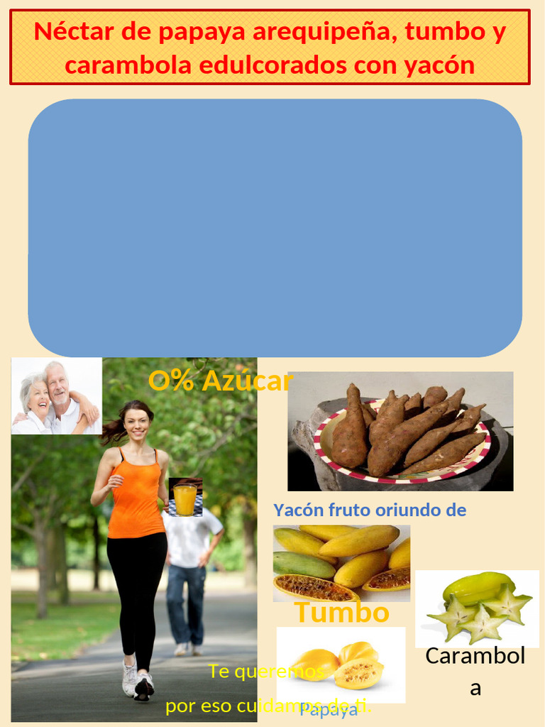Modelo de Baner Yacon Frucht | PDF