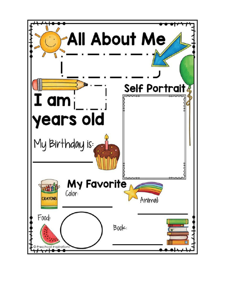 All About Me | PDF