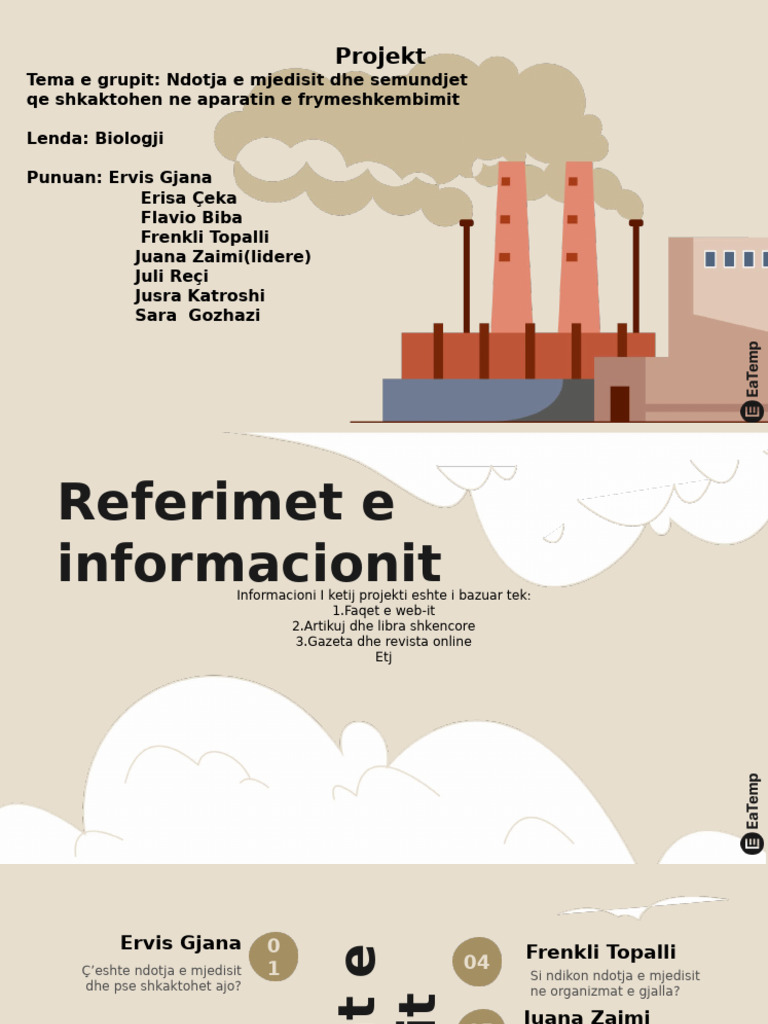 Air Pollution Template by EaTemp | PDF