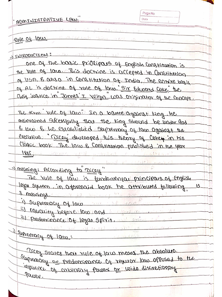 Admin Notes | PDF
