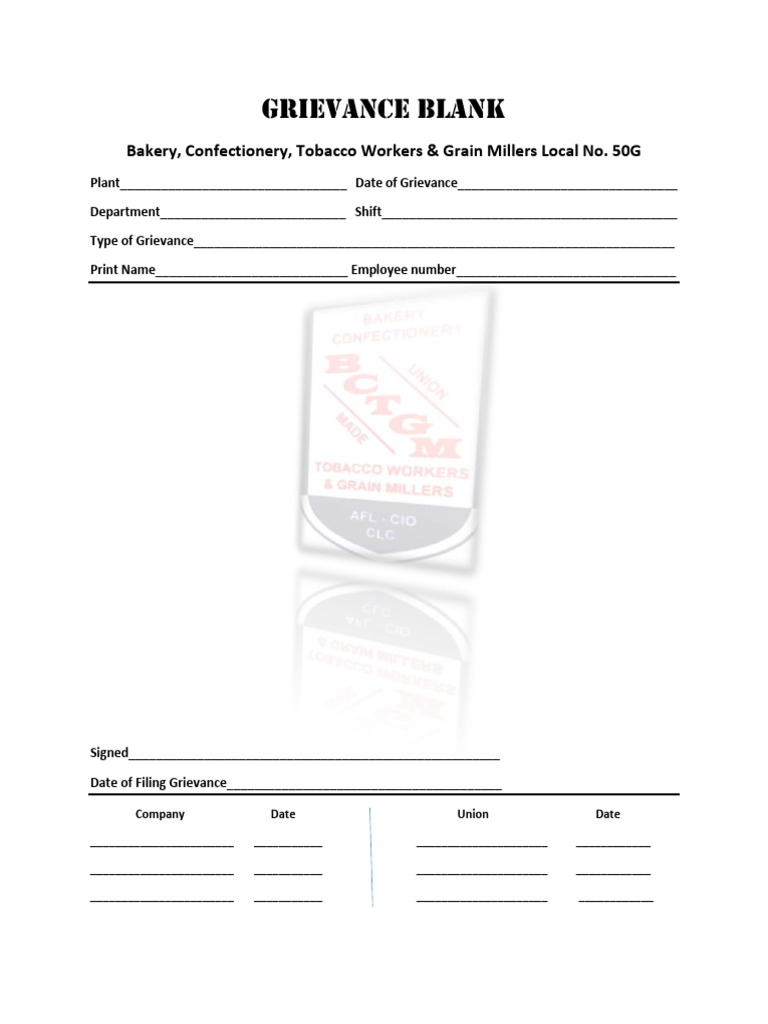 grievance | PDF