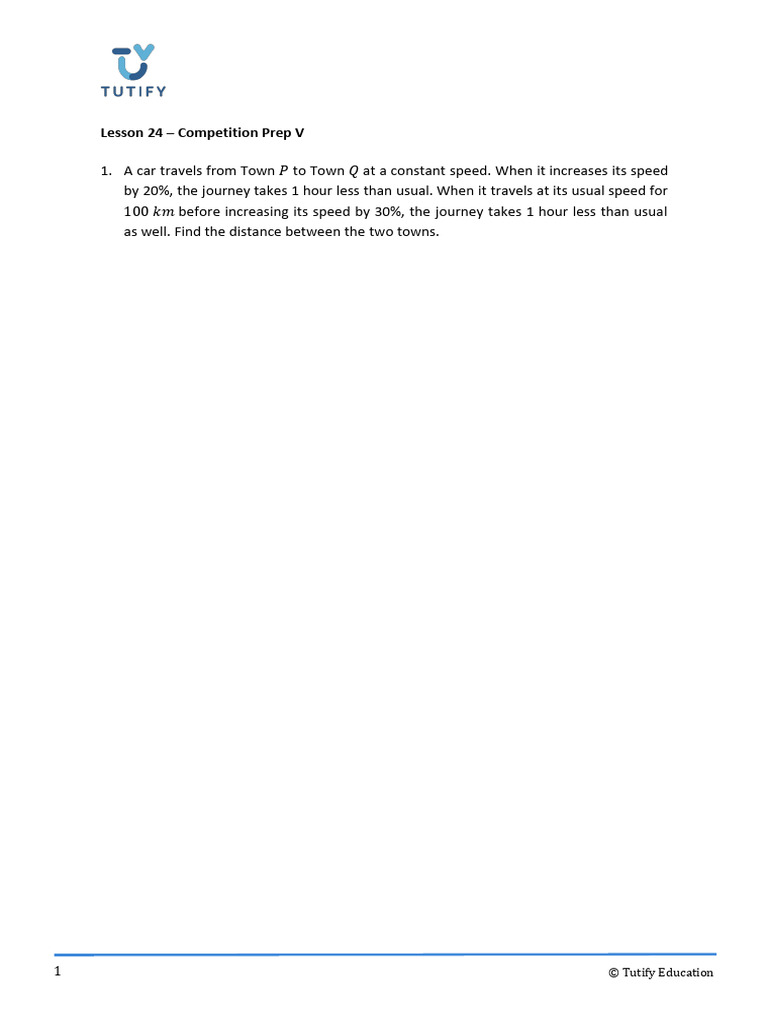 L24 Competition Prep V | PDF | Decimal | Triangle