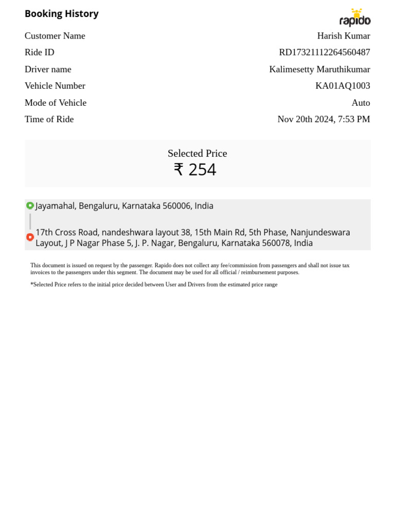 Auto Receipt RD17321112264560487 | PDF