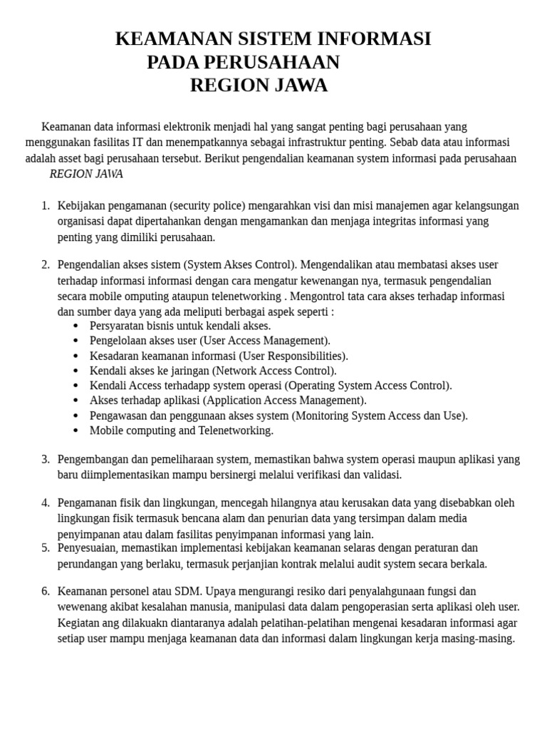 CONTOH KEBIJAKAN SMKI 3_EDITED | PDF