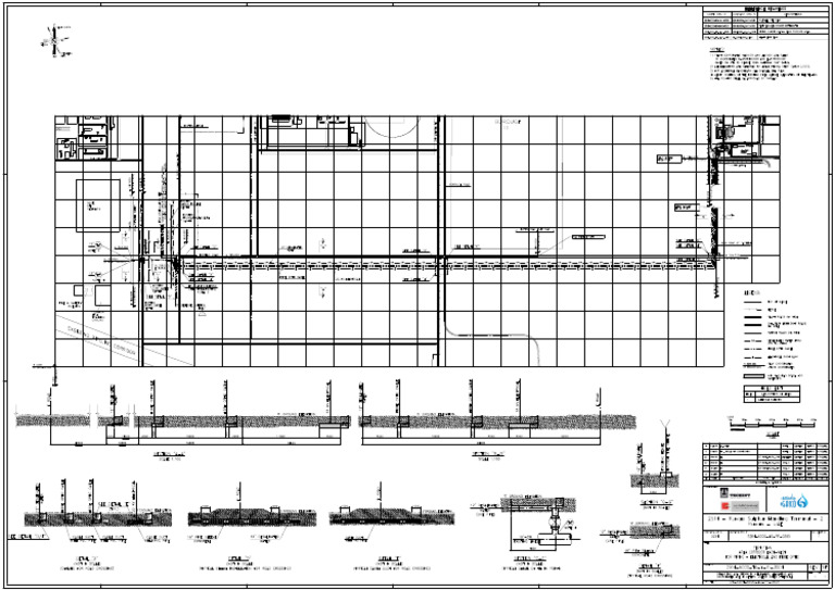Dw-5264-6000-A0-Pp-0505-1f Plot Plan Area Corridor East-West For Piping - Electrical and Fibre ...