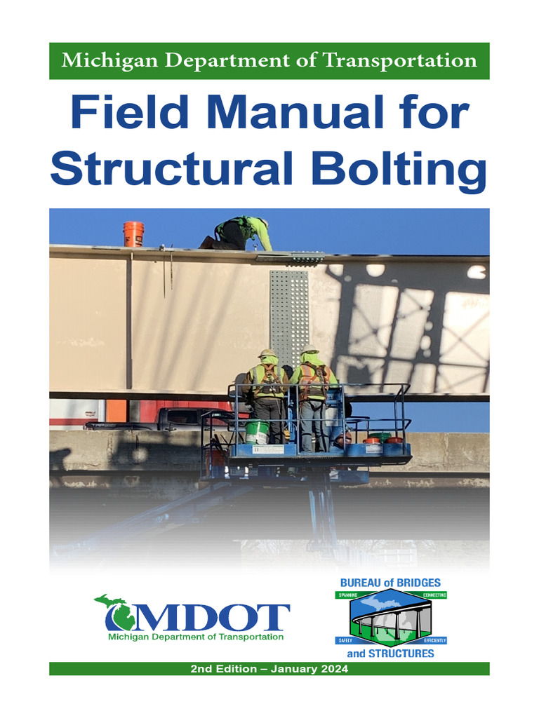Field Manual For Structural Bolting | PDF | Screw | Nut (Hardware)