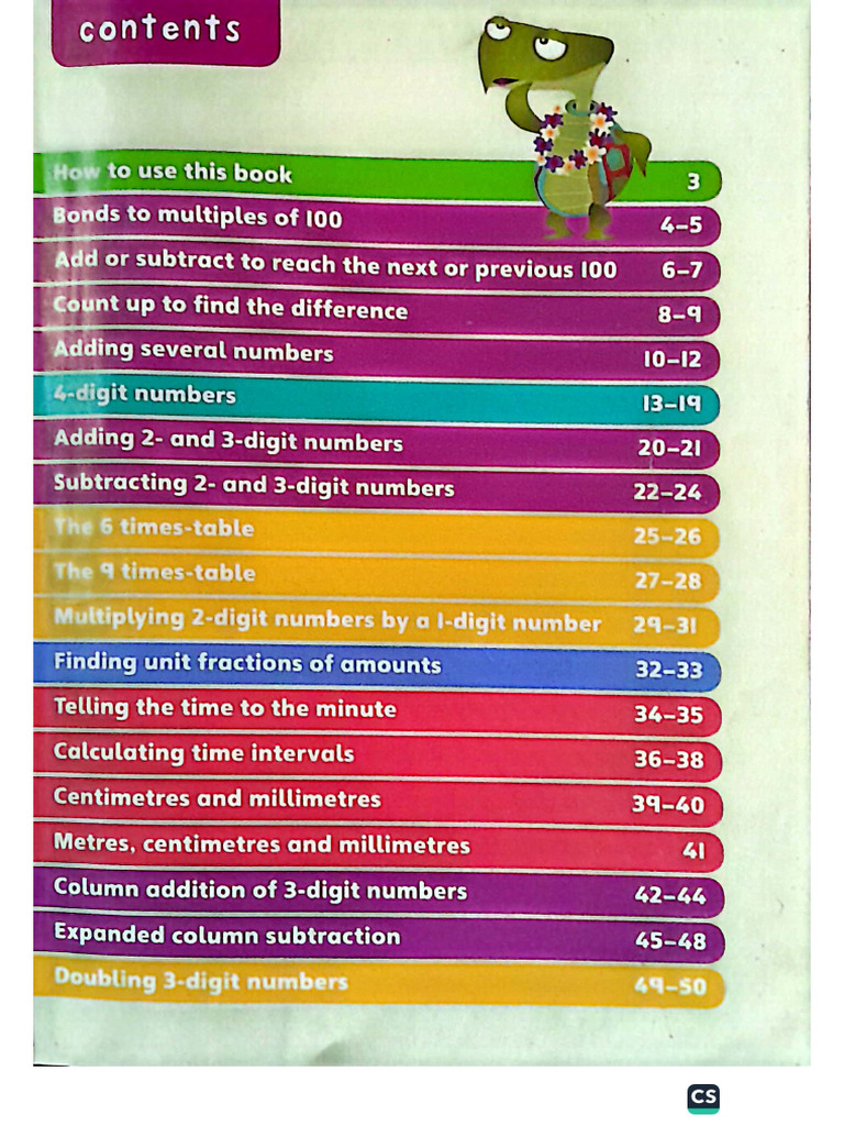 Abacus Year 4 Book 1 | PDF