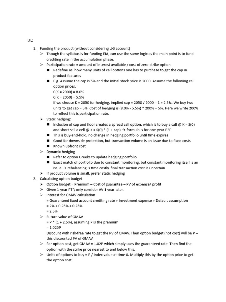 Case study notes 2 | PDF | Hedge (Finance) | Business