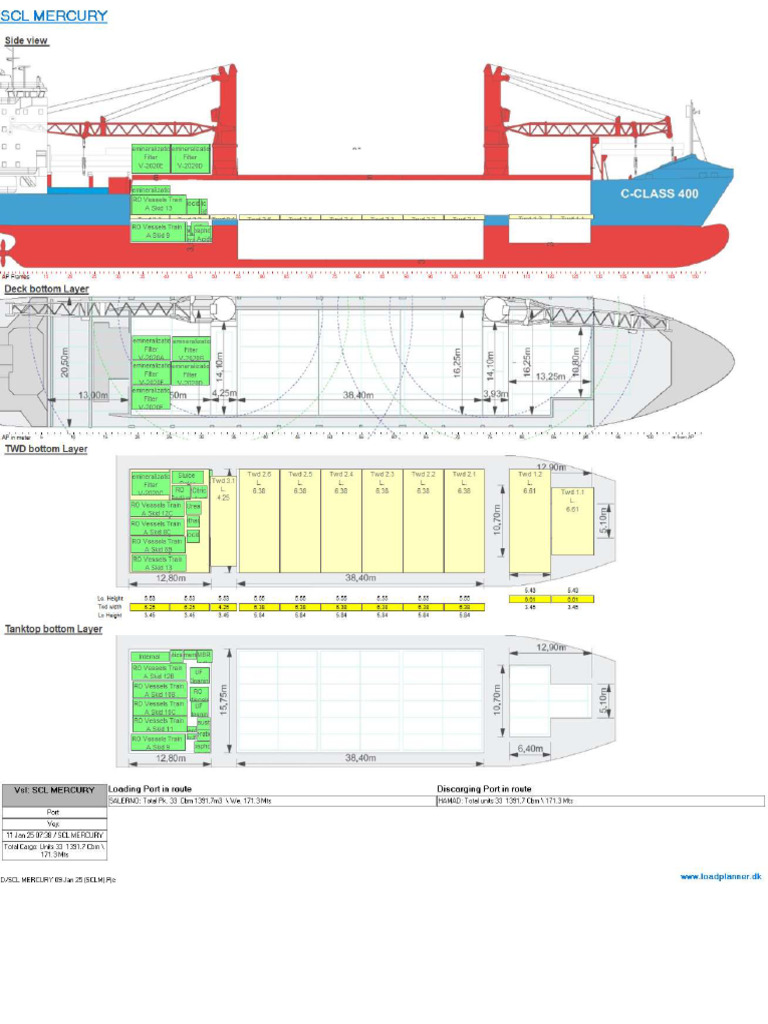 Pre-stowage Plan Salerno-hamad 001(1) | PDF