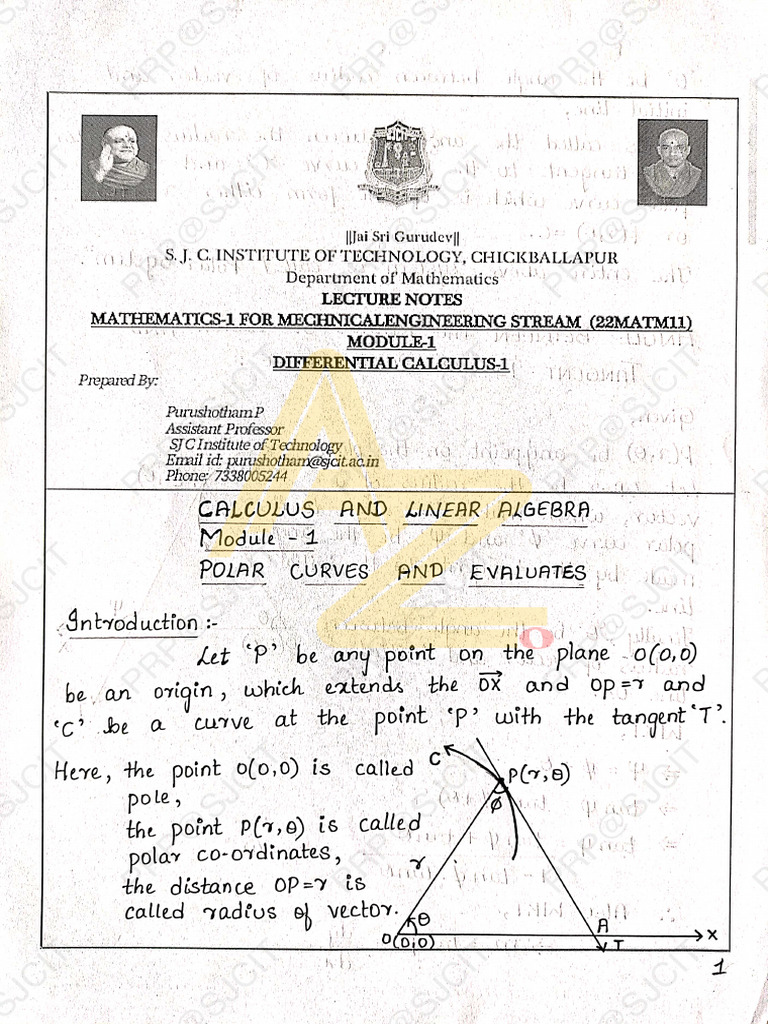 Matm1 Mod1@Azdocuments - in | PDF