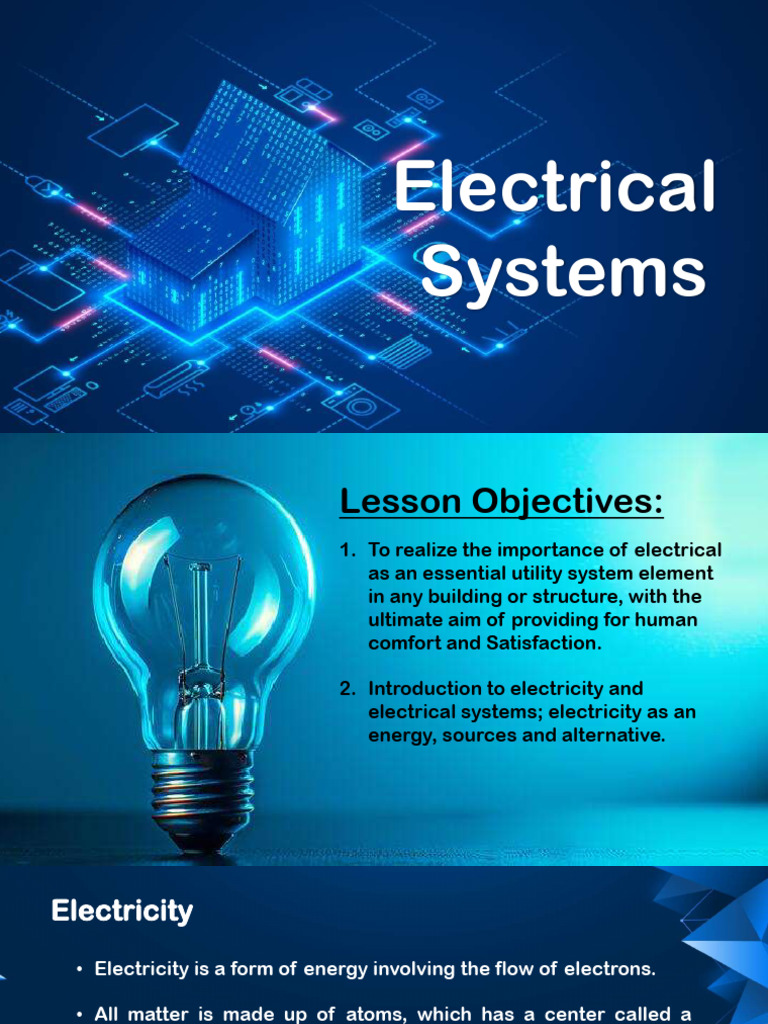 Lesson 1 Electrical Systems | PDF | Series And Parallel Circuits ...