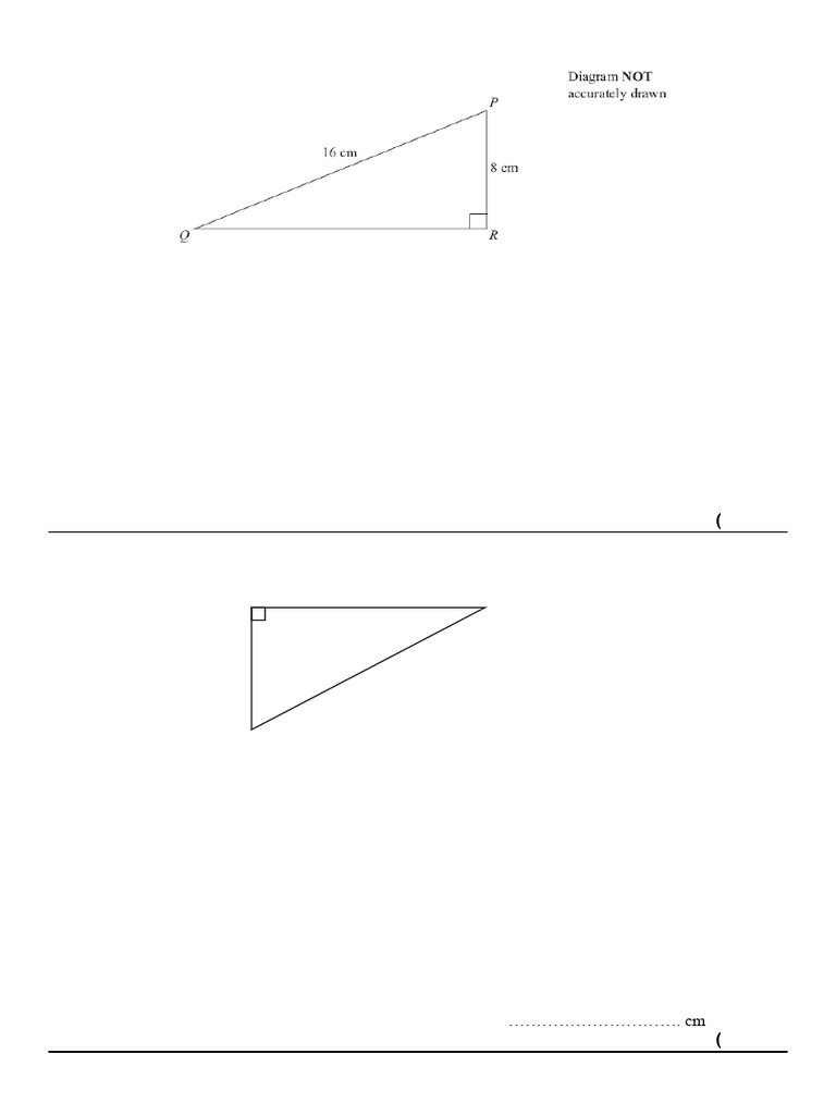 Geometry Problem Set | PDF | Triangle | Length