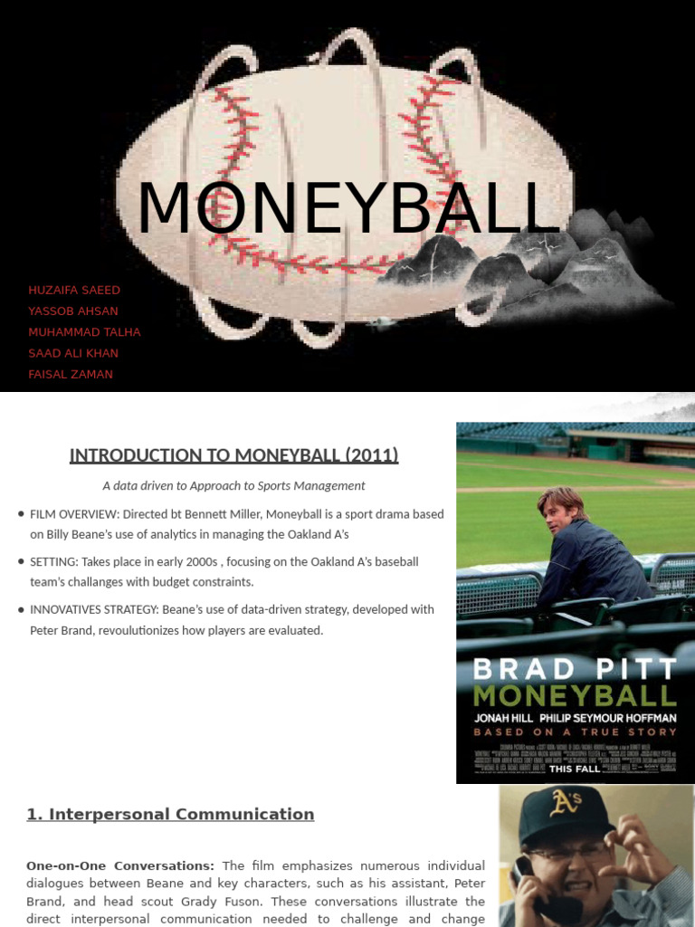 Communication Strategies in Moneyball | PDF | Communication | Nonverbal ...