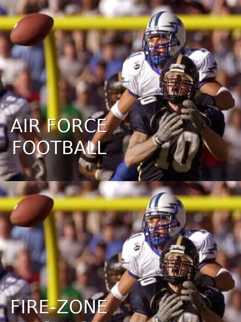 Air Force 33 Defense Fire Zones | PDF | Team Sports | National Football ...