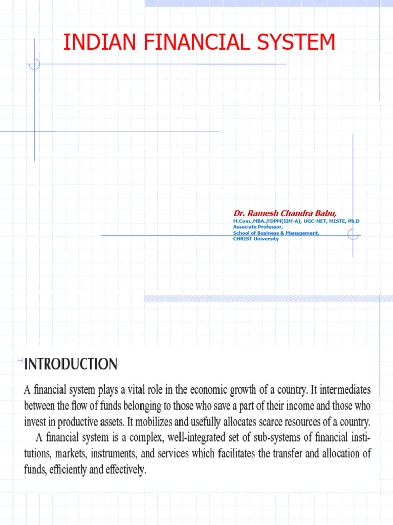 IFS - Introduction - Unit-1 | PDF