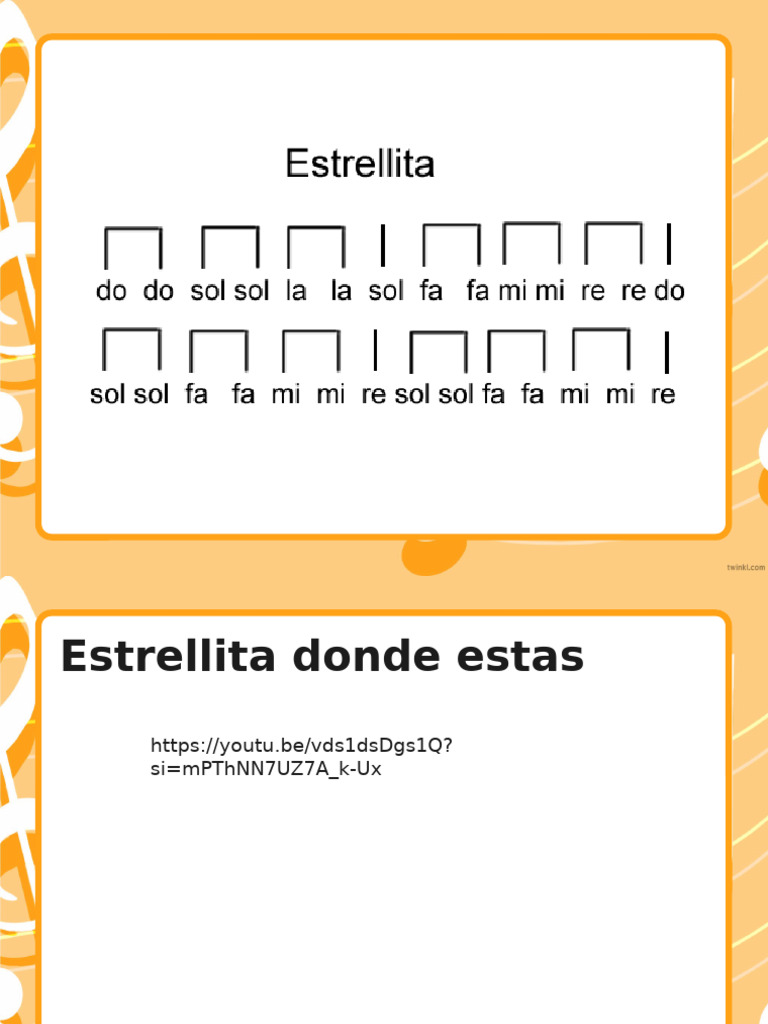 Estrellita Donde Esta | PDF