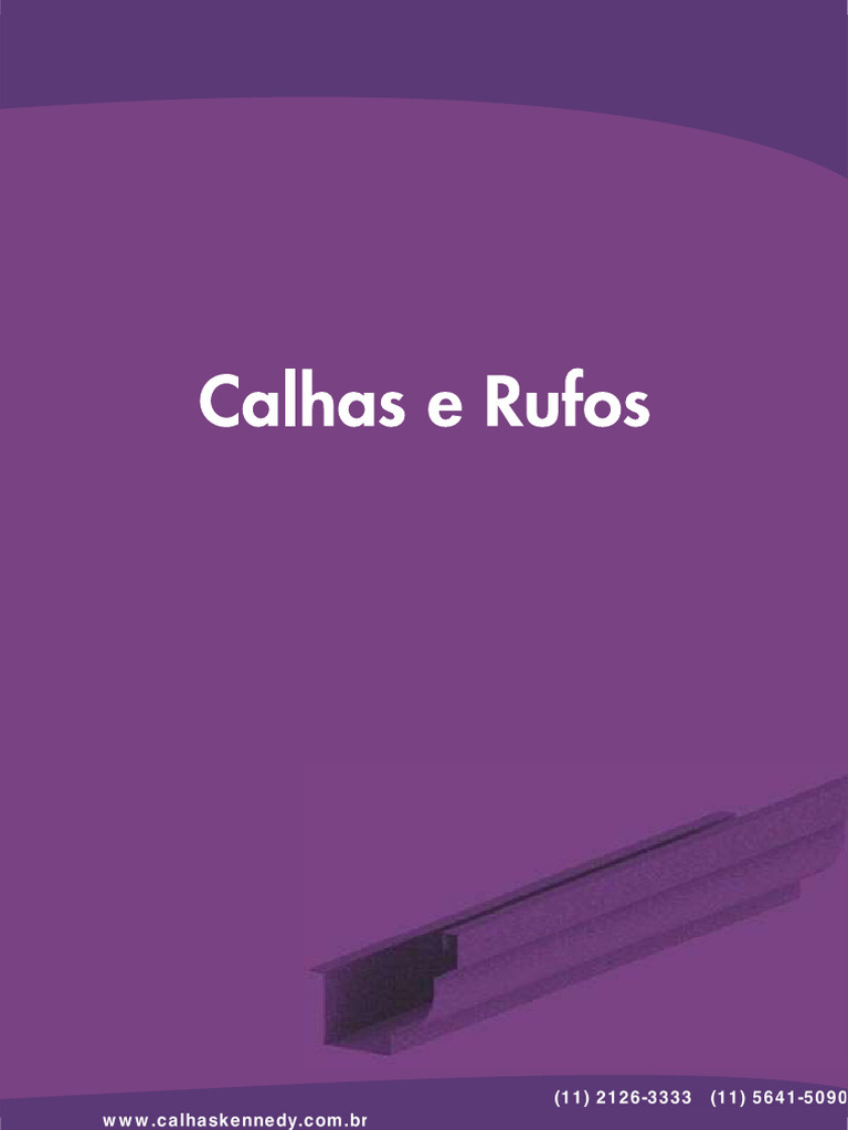 Calhas e Rufos | PDF