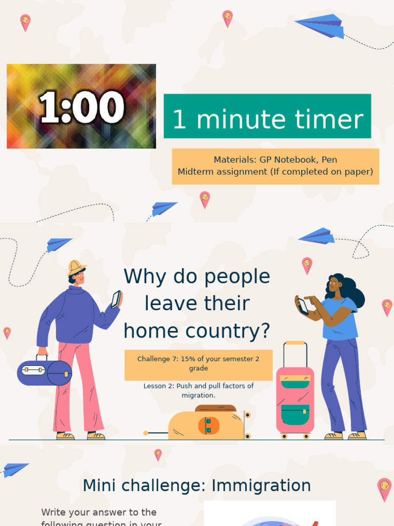 Push and Pull Factors of Migration | PDF | Human Migration | Immigration