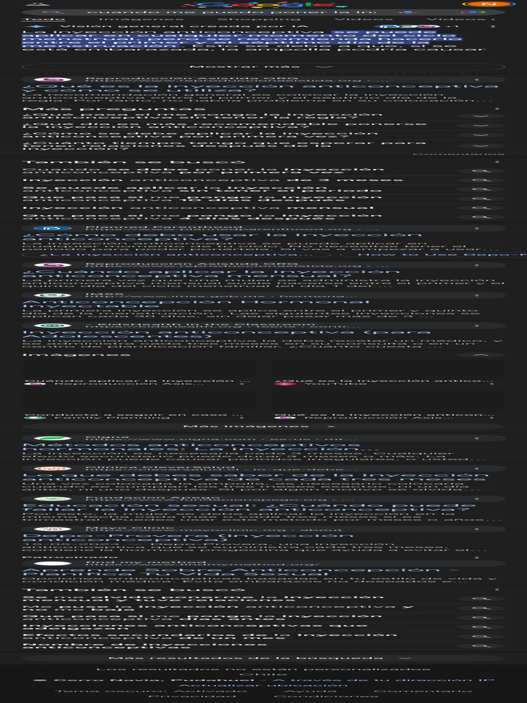 Cuando Me Puedo Poner La Inyeccion Anticonceptiva - Buscar Con Google ...