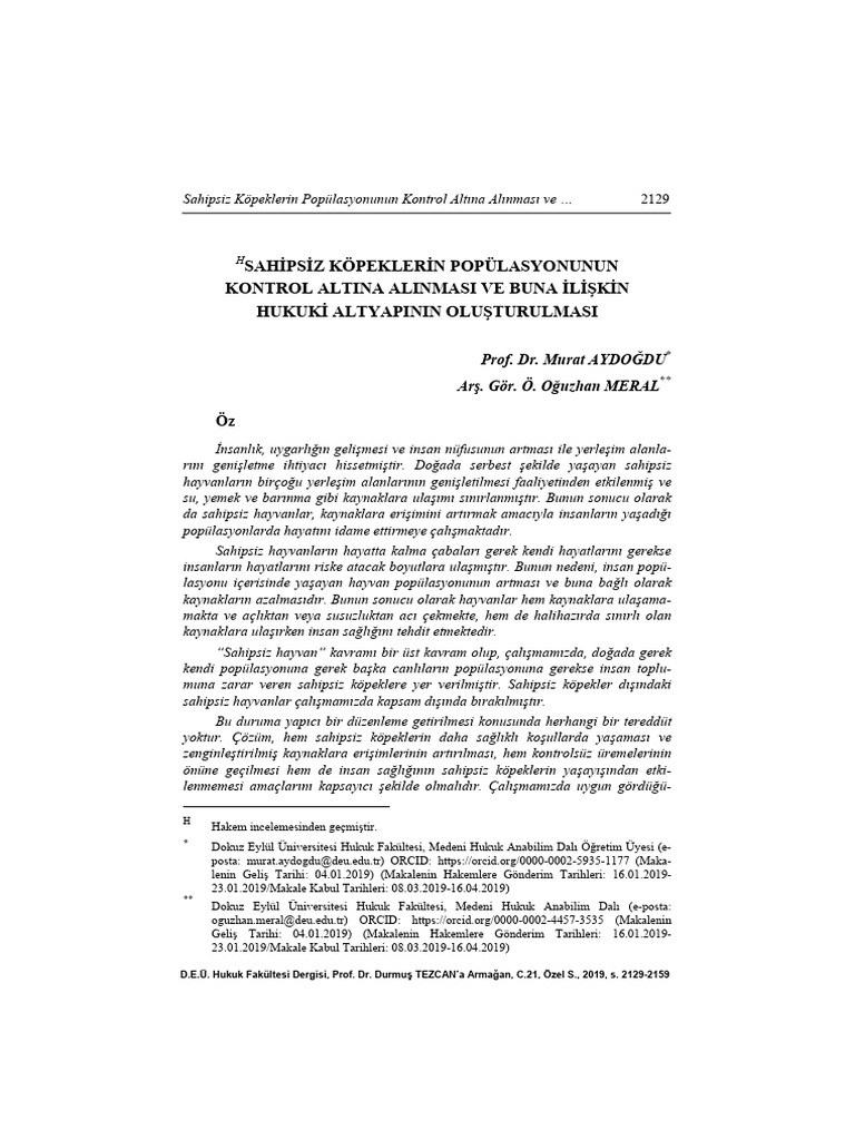 Murat Aydogdu Oguzhan Meral | PDF