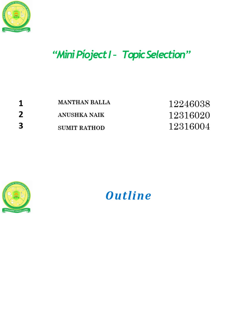 Topic Selection_Template | PDF | Application Software | My Sql