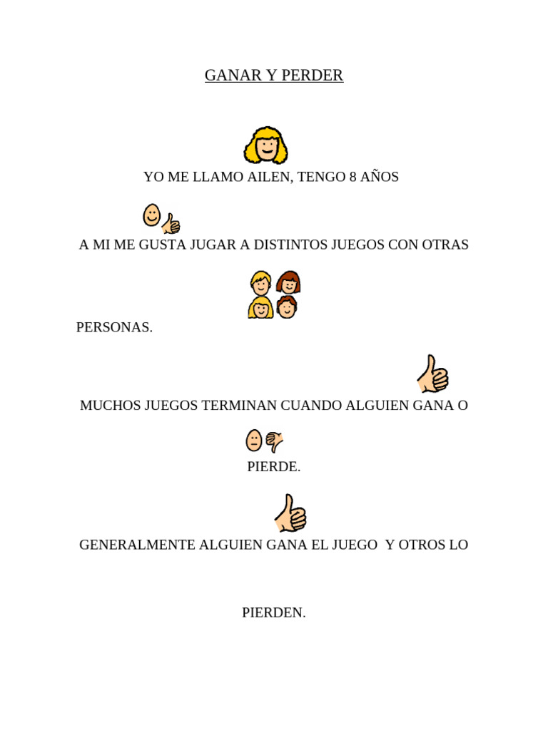 Ganar y Perder | PDF