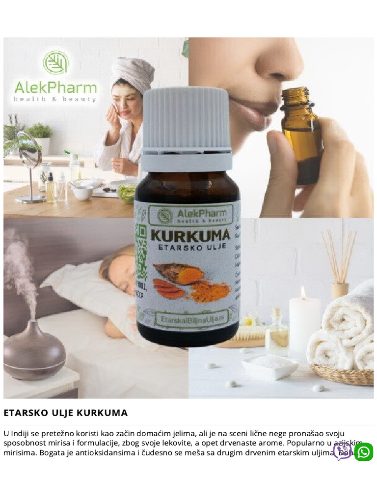 ETARSKO ULJE KURKUMA | PDF