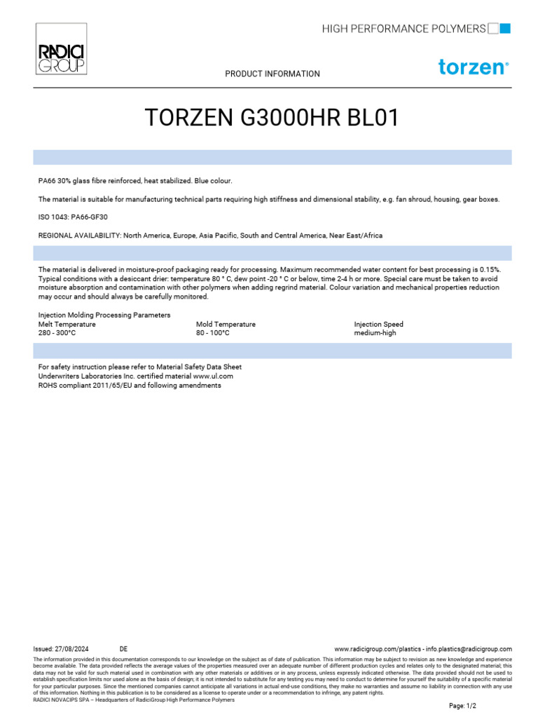 842 0061 99 - Torzen G3000HR BL01 | PDF | Strength Of Materials ...