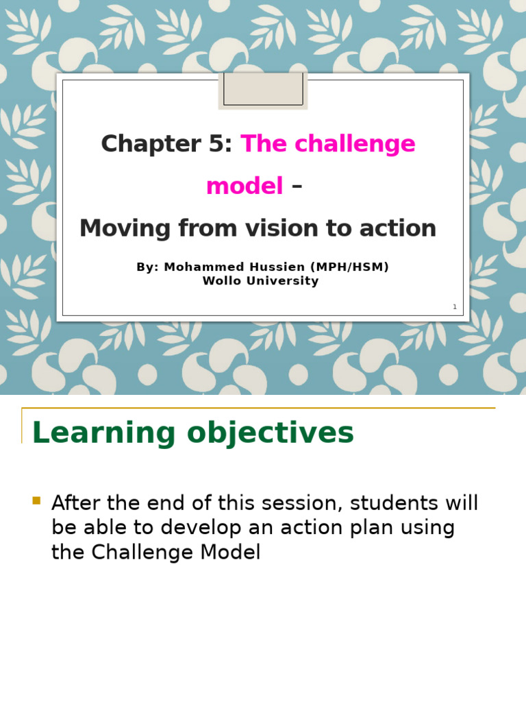 Chapter 5 - The Challenge Model | PDF | Tuberculosis